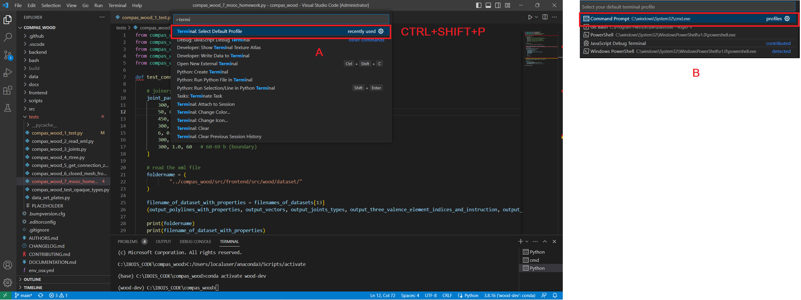 compas_wood - Installation